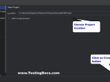 Create New Php Project Testingdocs