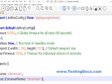 Playwright Configuration File Testingdocs