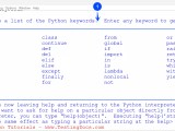 Python Keywords Testingdocs