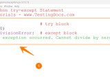 Python Try Except Statement Testingdocs
