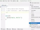 Basic Dart Program Example Testingdocs
