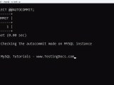 Mysql Transaction Statements Testingdocs