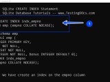 Sqlite Create Index Statement Testingdocs