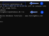 Sqlite Create Database Testingdocs