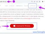 Install Spyder Python Ide Testingdocs