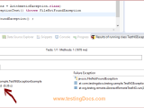 Exception Test Testng Example Testingdocs