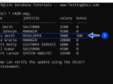 Sqlite Update Statement Testingdocs