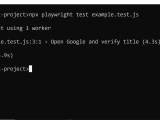 Writing First Playwright Test Testingdocs
