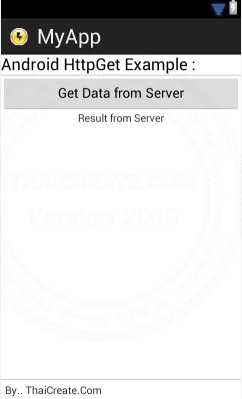 Android Httpget And Httppost