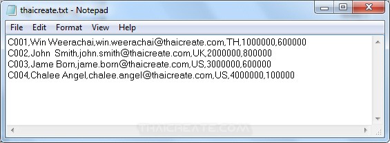 Java Export Database To Text File