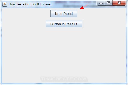 Java Card Layout Cardlayout Example