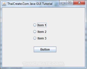 Java Button Group Buttongroup Swing Example