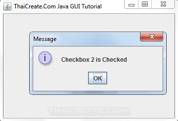 Java Check Box Jcheckbox Swing Example