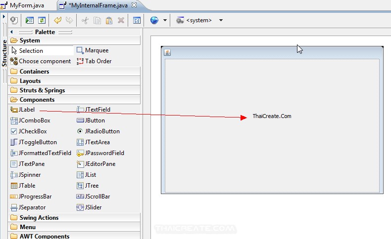 Java Desktop Pane Jdesktoppane Swing Example