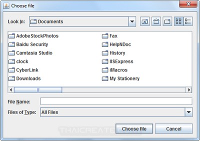 Java Swing And File Chooser Jfilechooser Example