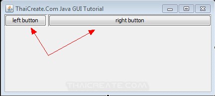 Java Split Pane Jsplitpane Swing Example