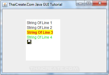 Java Text Pane Jtextpane Swing Example