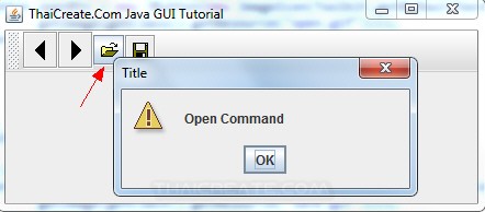 Java Tool Bar Jtoolbar Swing Example
