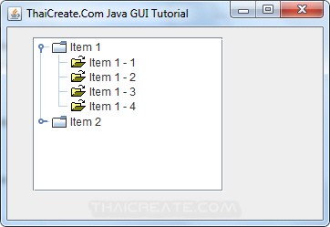 Java Tree Jtree Swing Example