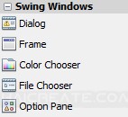 Java Gui Swing Windows