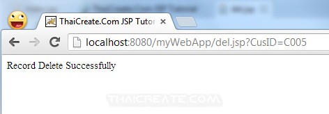 Example Jsp Delete Data In Database Java