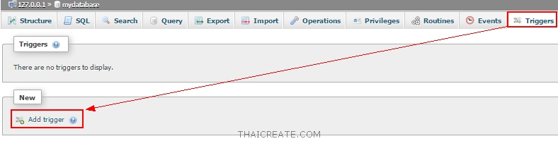 ตอนท 14 การสร าง Trigger บน Mysql Database Mysql Trigger