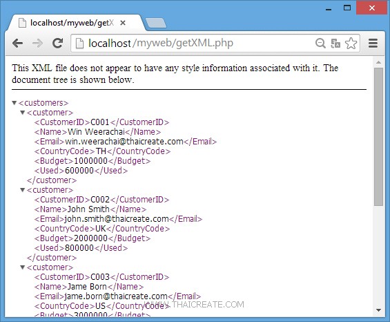 Windows Store App And Xml Parser Feed From Php Mysql C