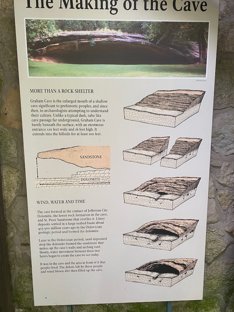 Dad Hikes: Prehistoric Graham Cave State Park - thatawaydad.com