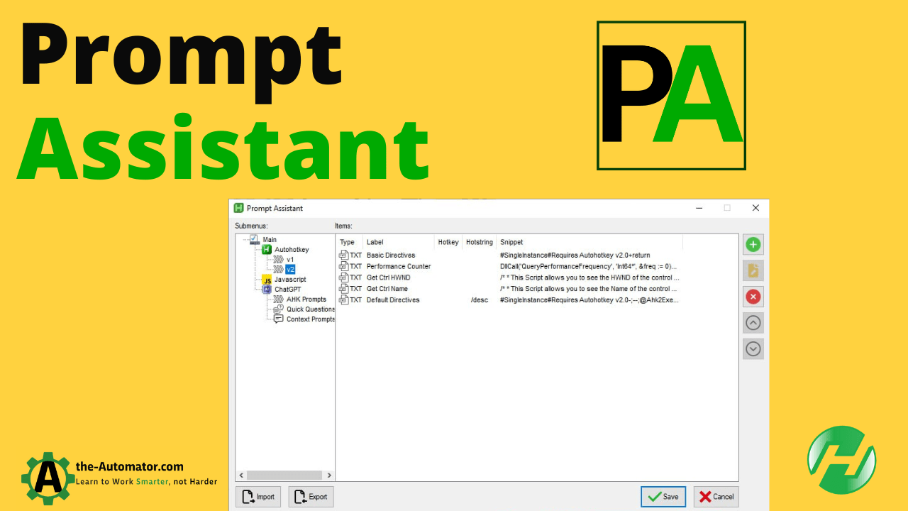 Prompt Assistant | The-Automator