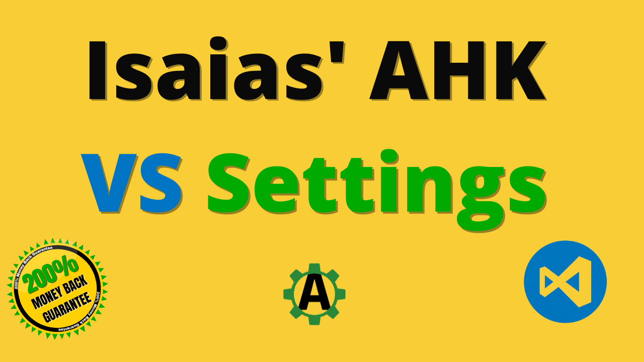 VS Code Configure Tool / Isaias VSCode Settings | The-Automator VS Code Configure Tool / Isaias VSCode Settings | The-Automator