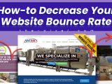 How To Decrease Your Website Bounce Rate