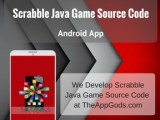 Scrabble Java Game Source Code Application Development Service Mobile