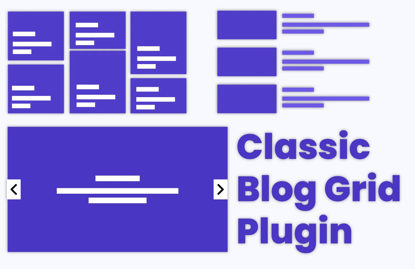 Classic Blog Grid Pro Wordpress Plugin Flexible Blog Grid Layouts