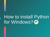 How To Install Python For Windows The Click Reader