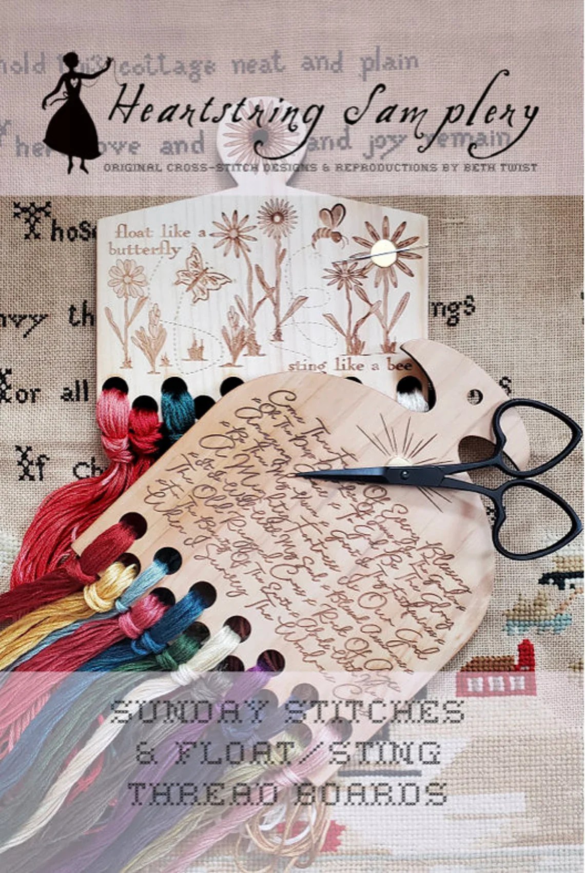 Heartstring Thread Board The Crafty Ewe