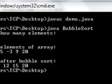 Bubble Sort Java Program