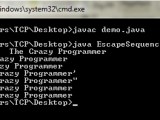 Java Escape Sequences With Program Example