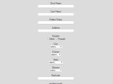 Student Registration Form In Html With Javascript Validation Nrich