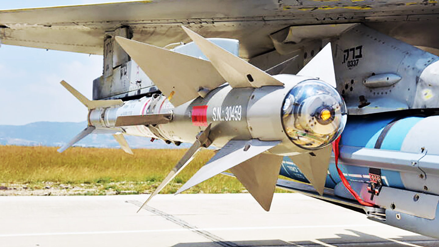 Israeli Python Training Missiles Are Cleverly Disguised As U S Sidewinders