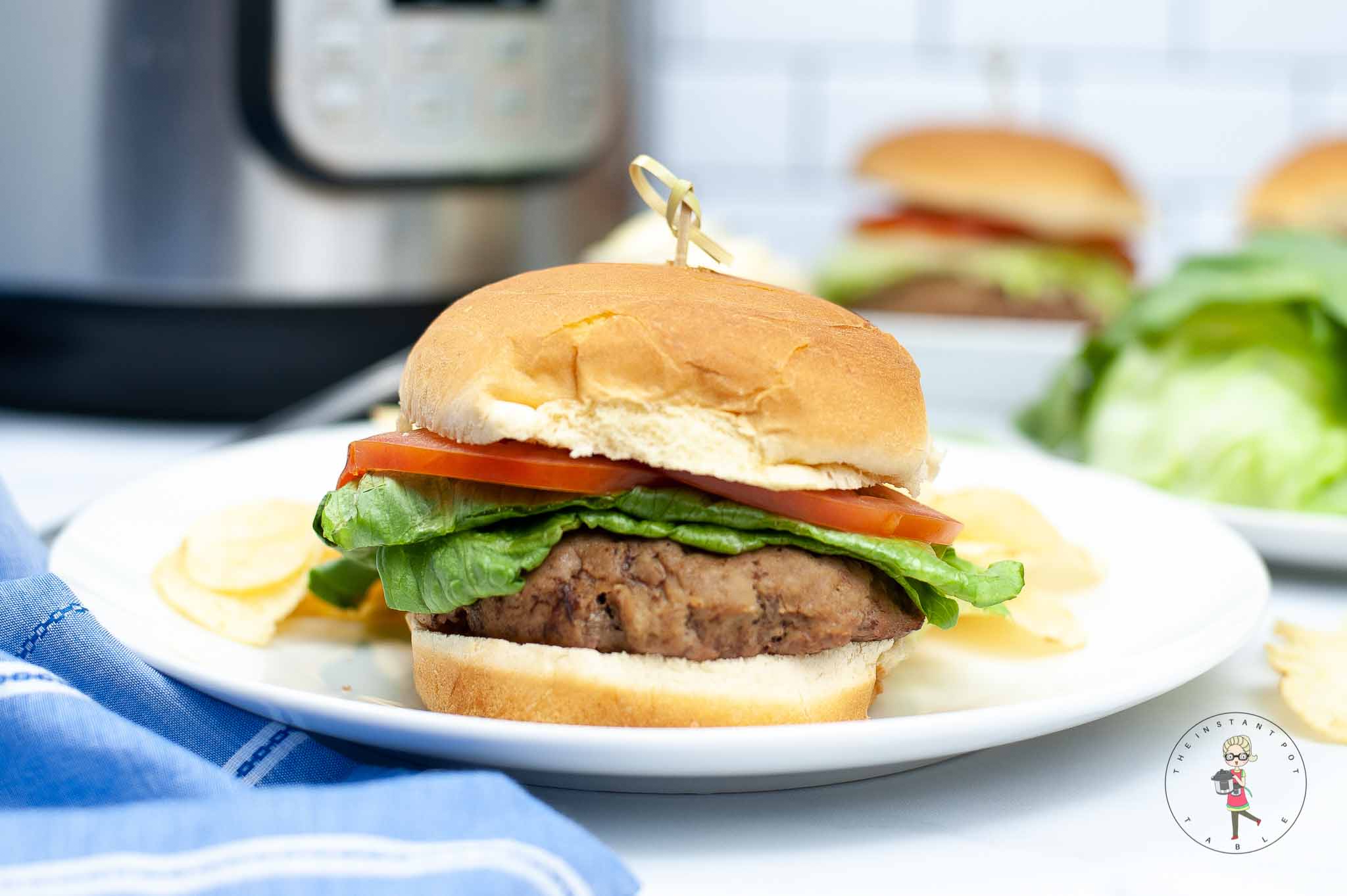 Instant Pot Turkey Burgers - The Instant Pot Table