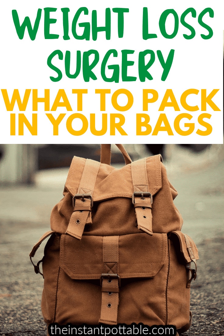 The Best Bariatric Surgery Checklist - The Instant Pot Table