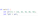Pointers And Arrays In C