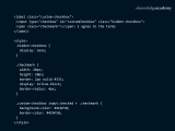 Html Checkbox Input Types And Styling