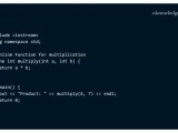 Inline Function In C Syntax With Examples