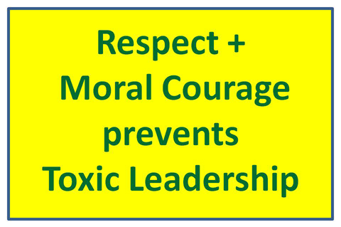 Toxic Leadership, Respect, and Moral Courage | Leadership in Action
