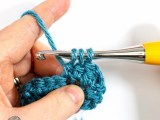 How To Do A Double Crochet Decrease Or Dc2tog The Loopy Lamb
