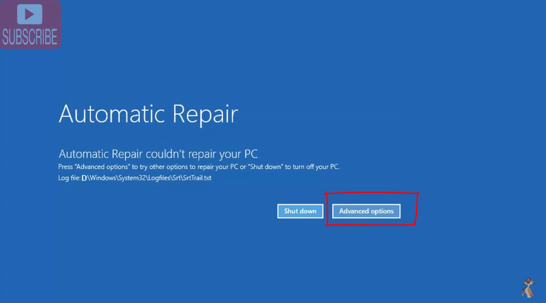 Fix Preparing Automatic Repair Couldn’t Repair your PC