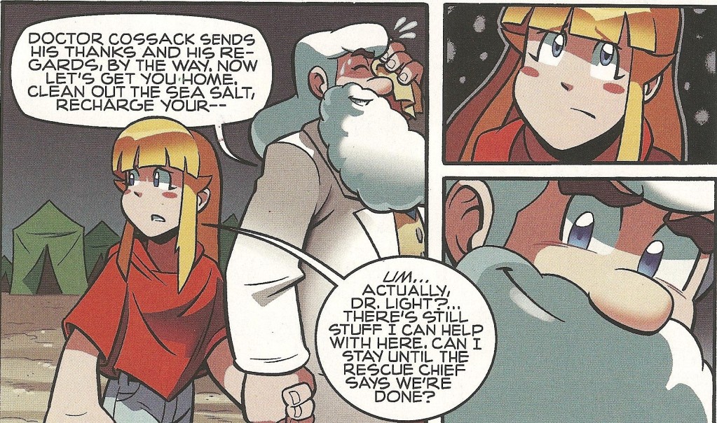 The Blue Ink: Archie’s Mega Man #19 – Grrrl Power // The Mega Man Network