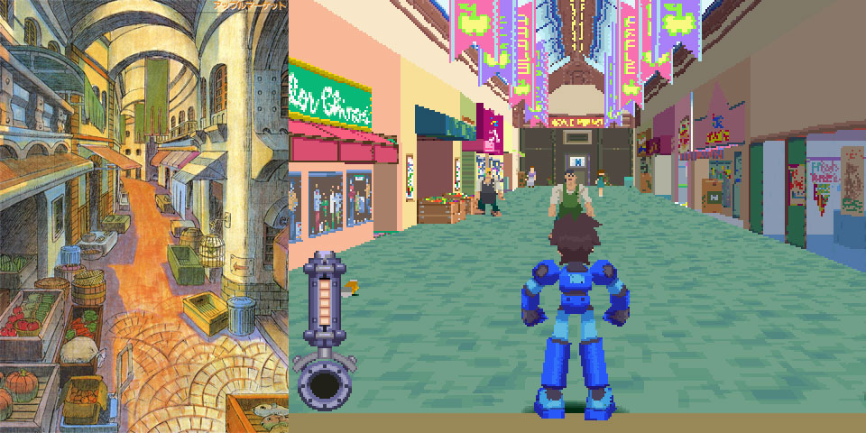 The Unseen Worlds of Mega Man Legends // The Mega Man Network