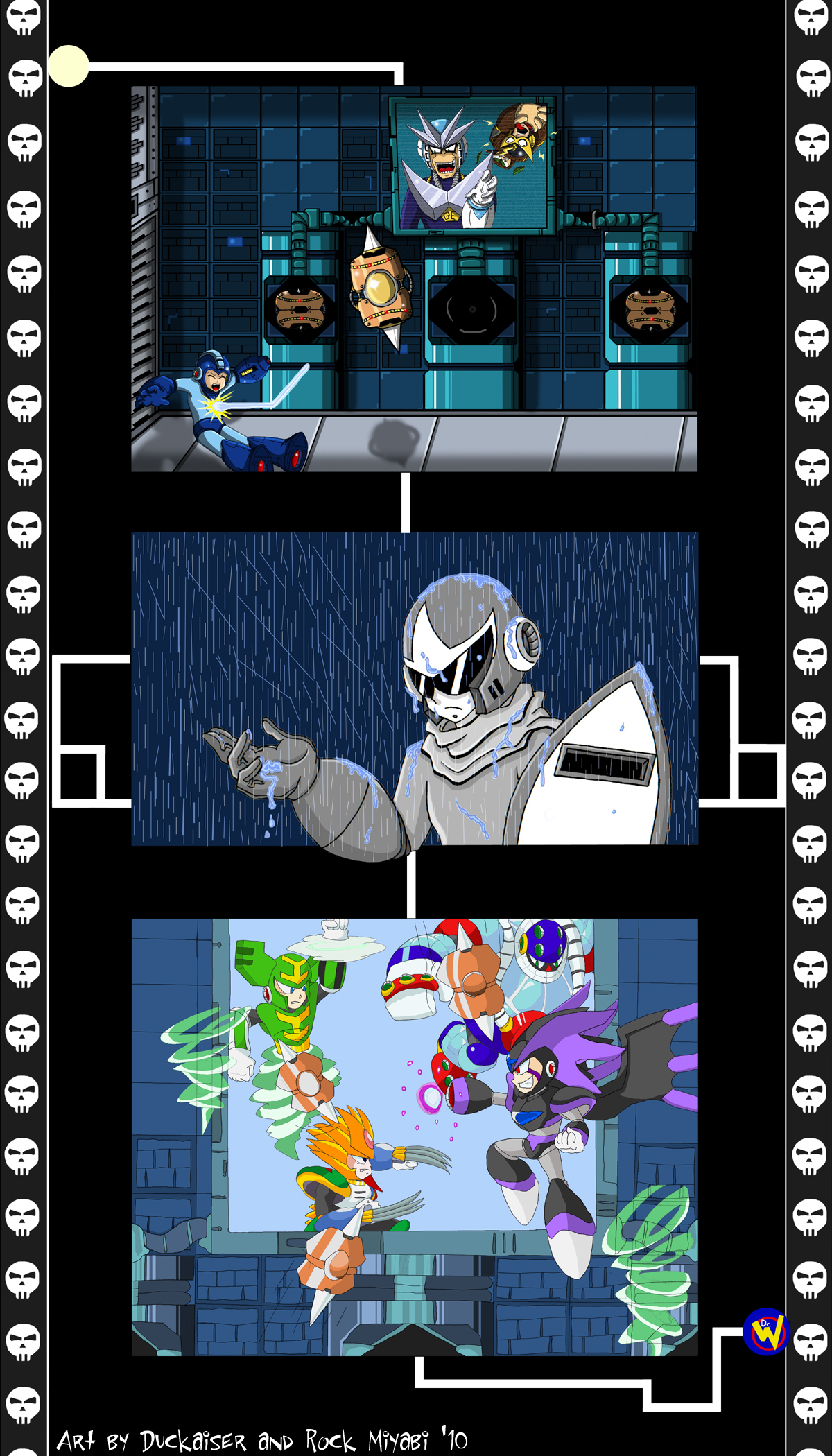 Full Roster of Capcom*Unity’s Mega Man 10 Collab Fan Art Contest // The ...